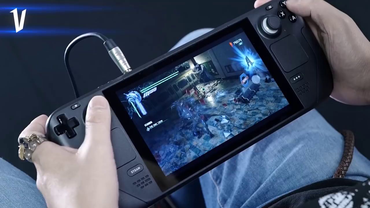 Devil May Cry 5 геймплей на Steam Deck Stopgame