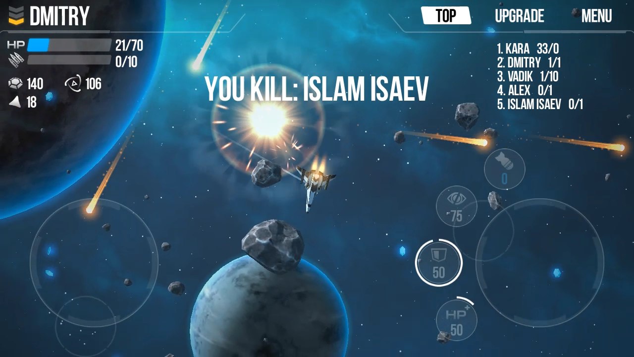 Spacefall. Космический экшен | StopGame