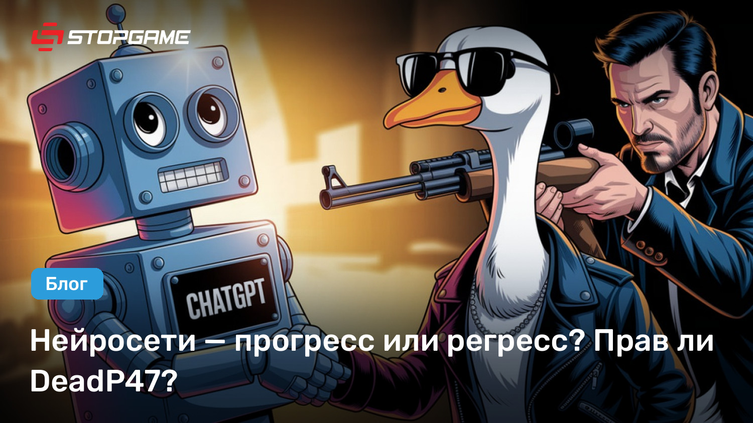 Нейросети — прогресс или регресс? Прав ли DeadP47? | StopGame