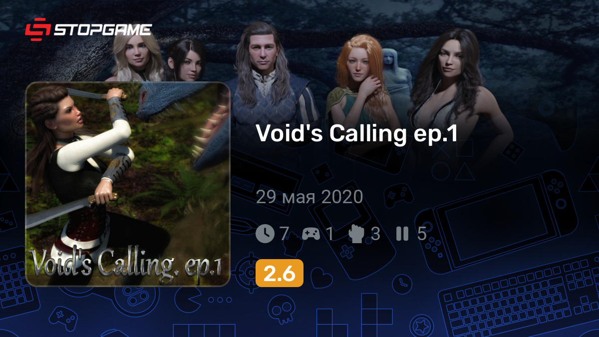 Void's Calling ep.1 — обзоры и отзывы, описание, дата выхода, официальный сайт игры, системные ...