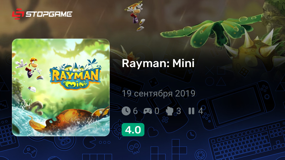 Rayman: Mini — обзоры и отзывы, описание, дата выхода, официальный сайт ...