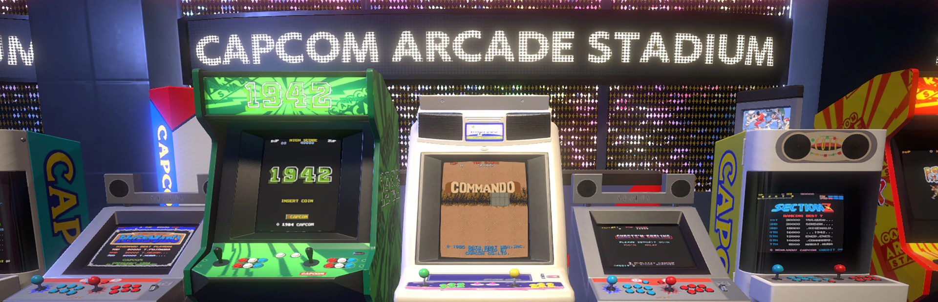 Capcom Arcade Stadium — обзоры и отзывы, описание, дата выхода, официальный сайт игры, системные ...