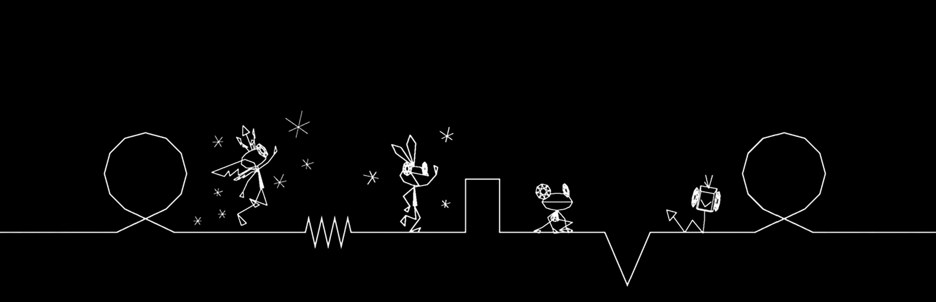 Vib-Ribbon — обзоры и отзывы, описание, дата выхода, официальный сайт ...