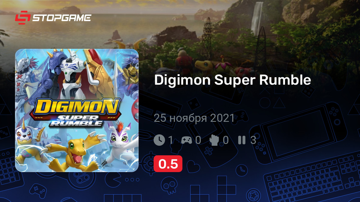 Игры похожие на Digimon Super Rumble | StopGame