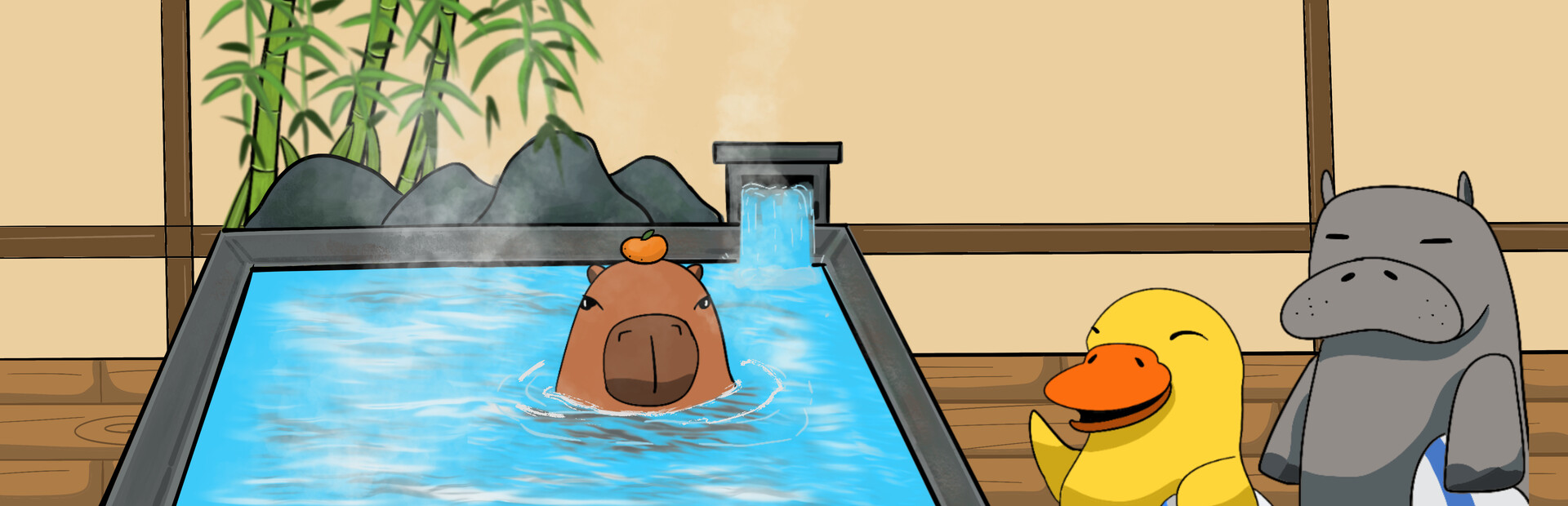 Bathhouse Creatures — обзоры и отзывы, описание, дата выхода, официальный сайт игры, системные ...