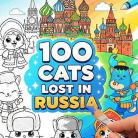 100 Cats Lost in Russia Find & Color: Трейлер | StopGame
