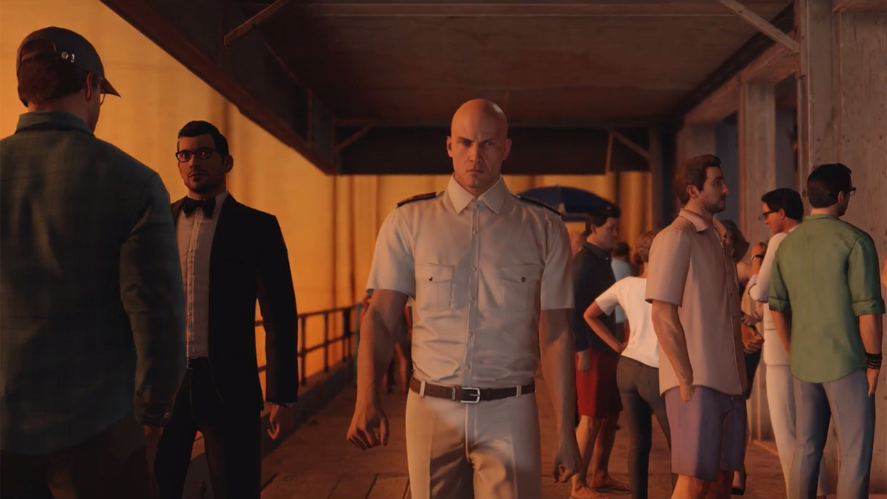 Трейлер с ракетой в честь скорой «беты» HITMAN | StopGame