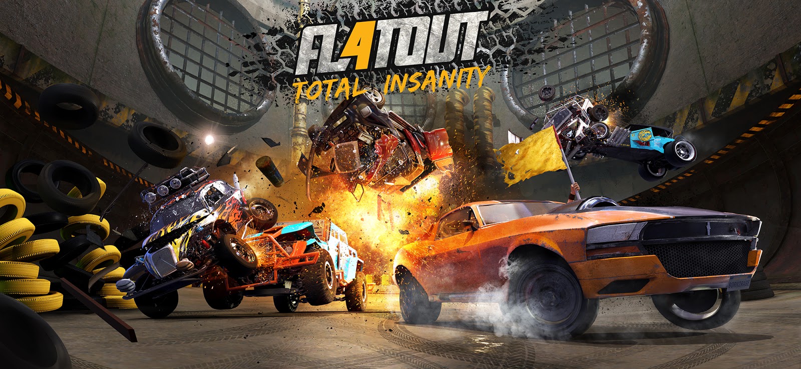 FlatOut 4: Total Insanity вышла в Steam с уникальным контентом | StopGame