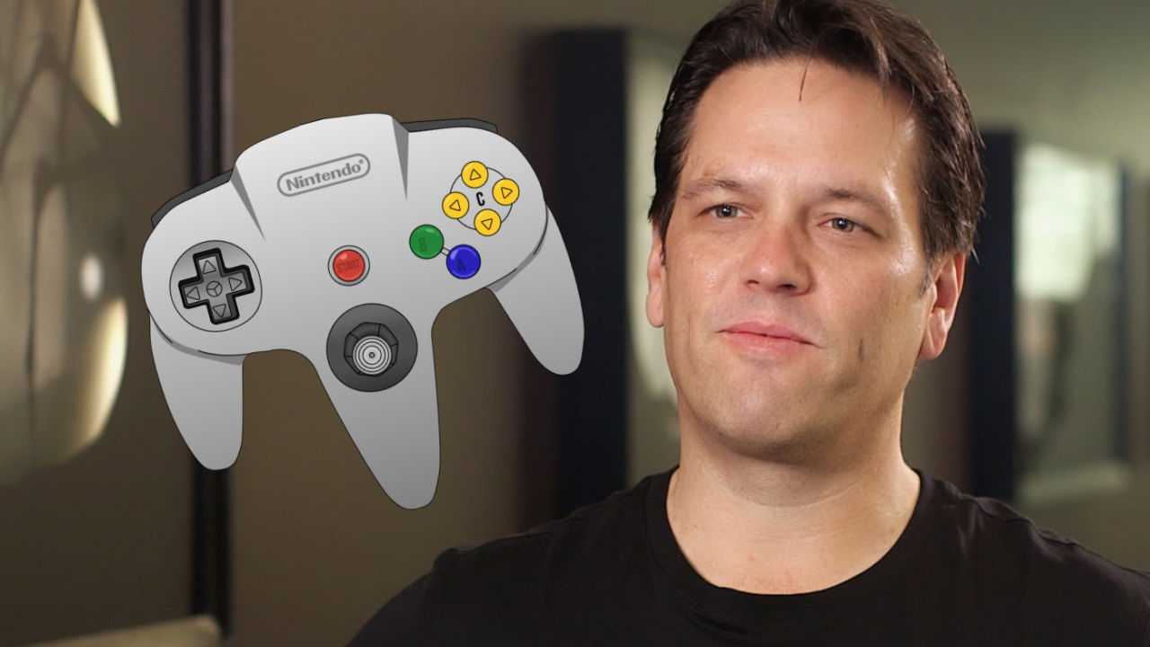 Фил Спенсер до сих пор не понимает, как держать диковатый контроллер Nintendo 64 | StopGame