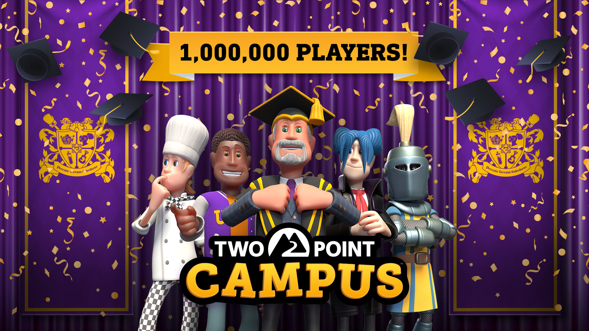 В Two Point Campus сыграли более миллиона человек | StopGame