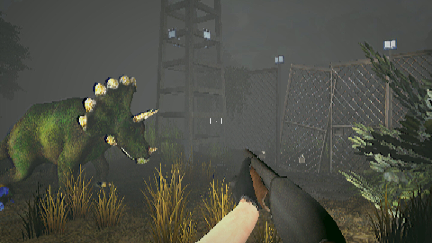 Анонс Dino Trauma — ретрошутера с динозаврами | StopGame