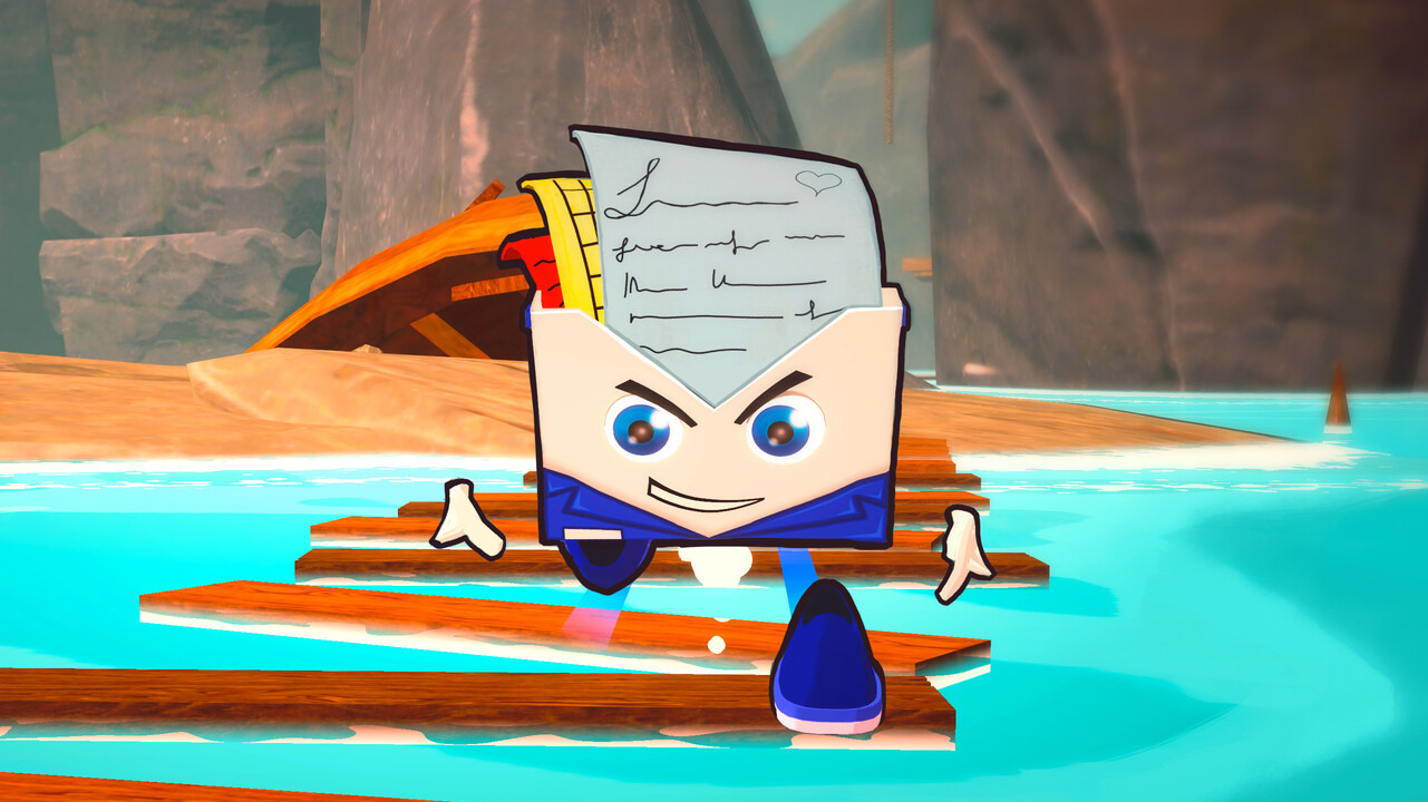 Paperman: Adventure Delivered — почтовый платформер с драконом-жадиной ...