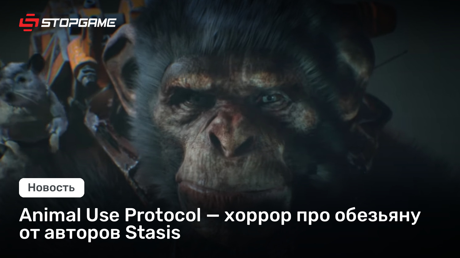 Animal Use Protocol — хоррор про обезьяну от авторов Stasis | StopGame