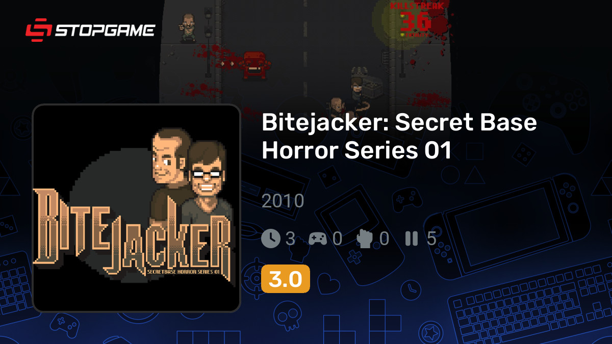 Игры похожие на Bitejacker: Secret Base Horror Series 01 | StopGame