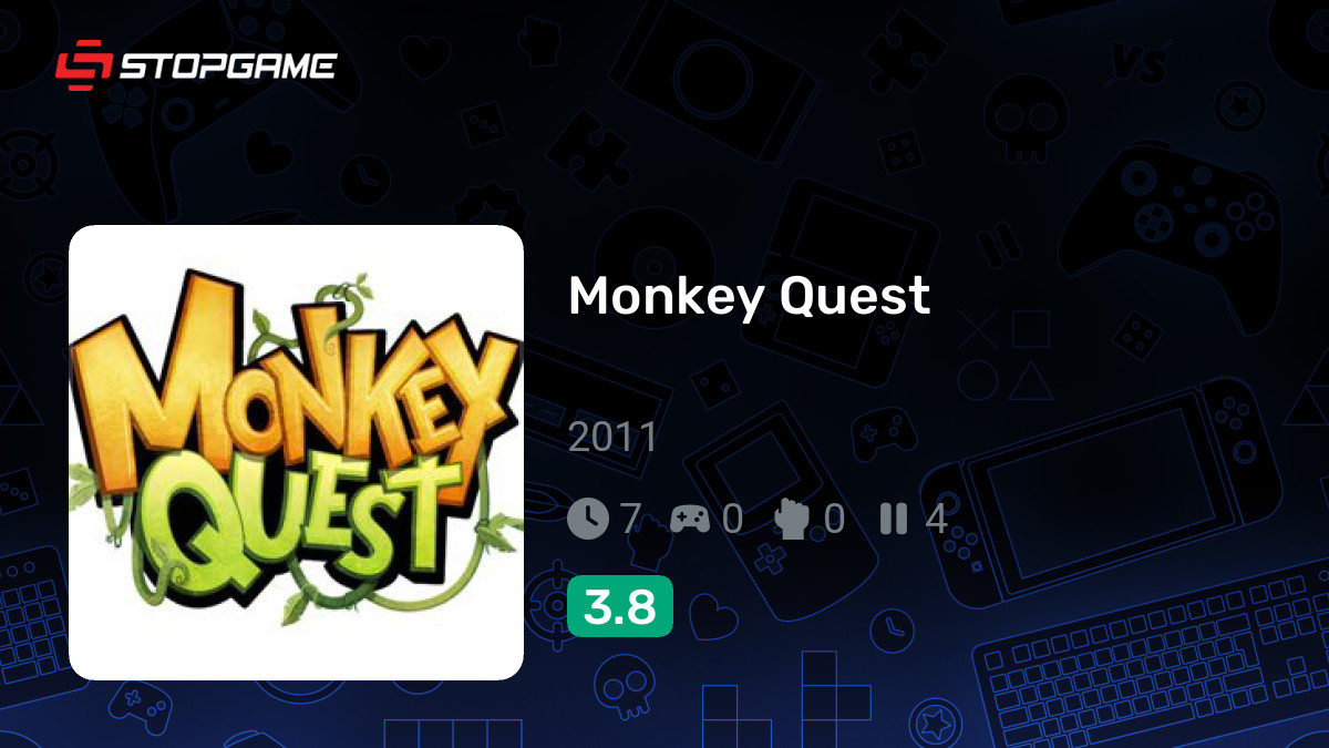 Подборки с игрой Monkey Quest | StopGame