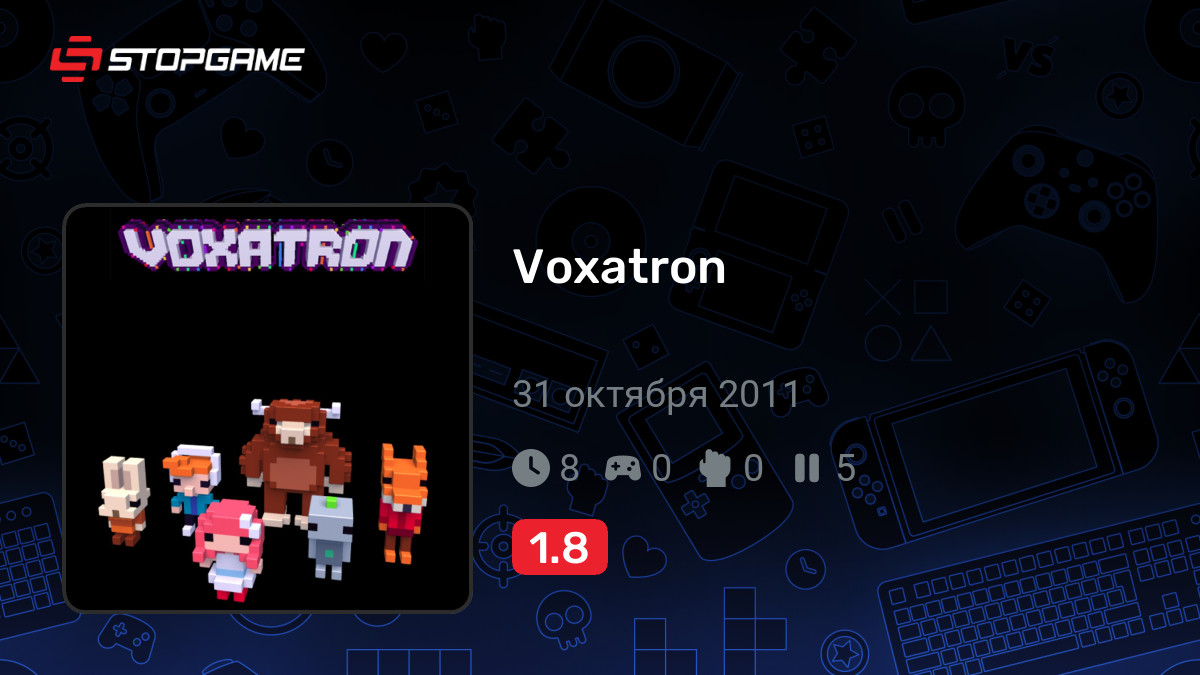 Voxatron — обзоры и отзывы, описание, дата выхода, официальный сайт ...