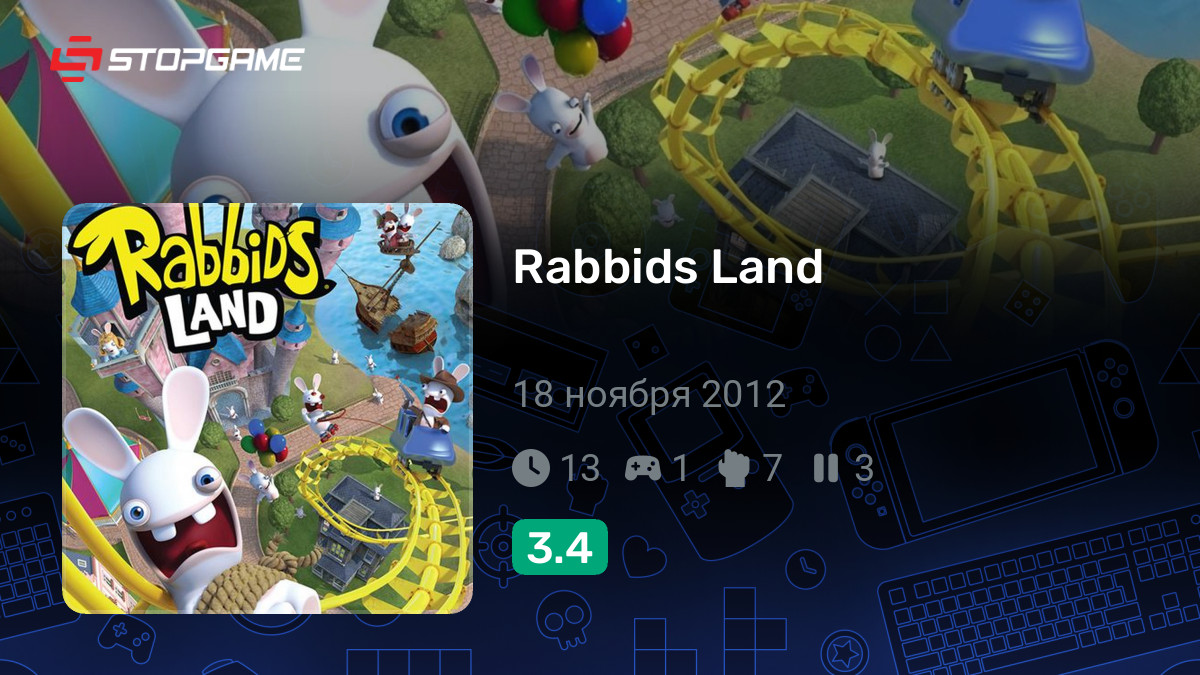 Подборки с игрой Rabbids Land | StopGame
