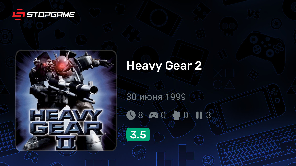 Heavy Gear 2 — обзоры и отзывы, описание, дата выхода, официальный сайт ...