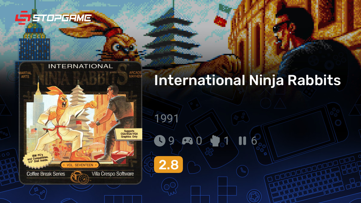 Скриншоты игры International Ninja Rabbits — галерея, снимки экрана ...