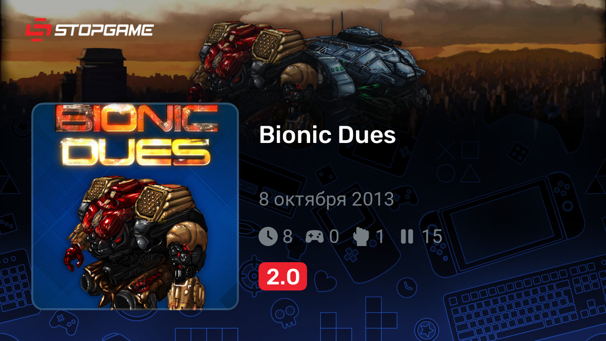 Bionic Dues — обзоры и отзывы, описание, дата выхода, официальный сайт ...