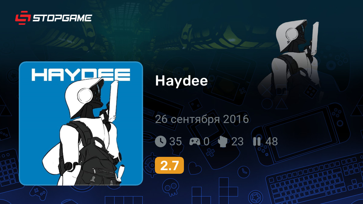 Haydee — обзоры и отзывы, описание, дата выхода, официальный сайт игры ...