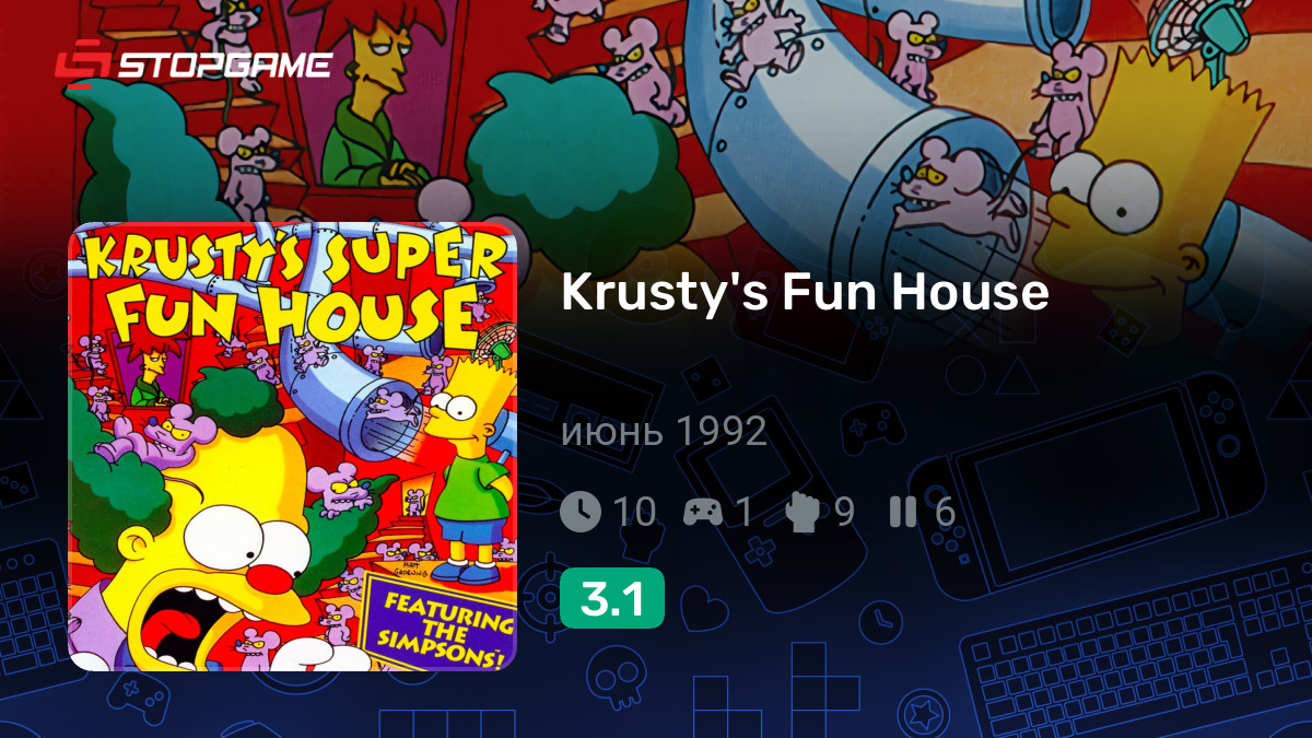 Krusty's Fun House (Krusty World) — обзоры и отзывы, описание, дата ...