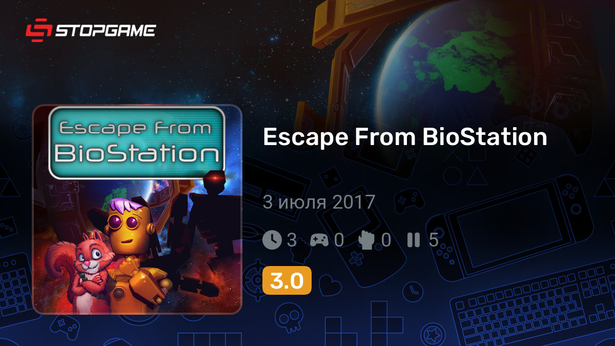 Escape From BioStation — обзоры и отзывы, описание, дата выхода ...
