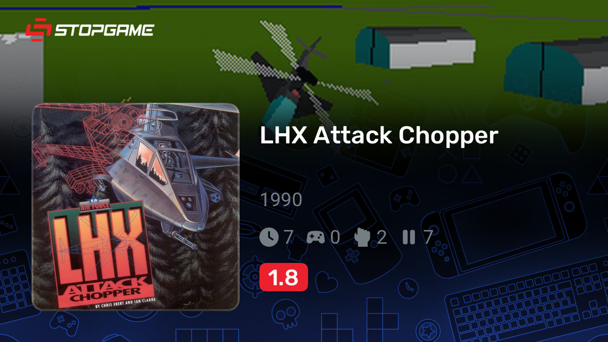 Подборки с игрой LHX Attack Chopper | StopGame