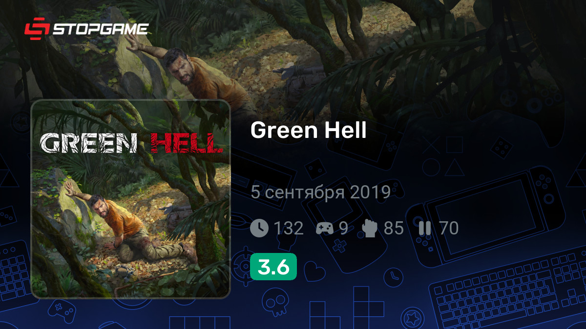 Стримы по игре Green Hell | StopGame