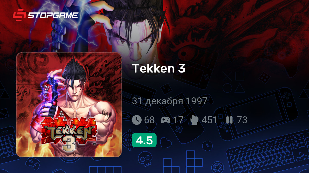 Подборки с игрой Tekken 3 | StopGame