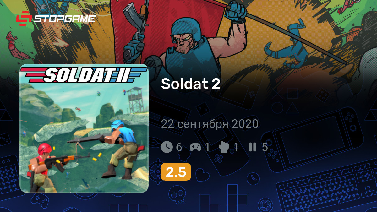 Видео от StopGame к игре Soldat 2 | StopGame