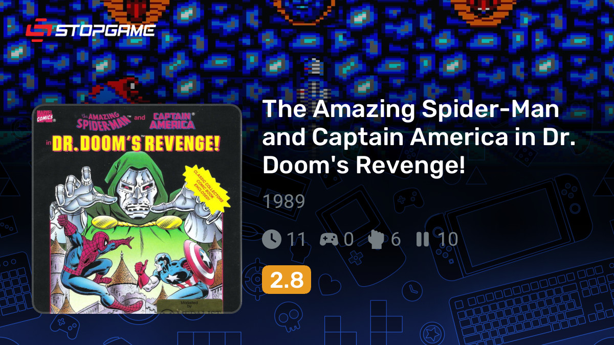 Игры похожие на The Amazing Spider-Man and Captain America in Dr. Doom's Revenge! | StopGame