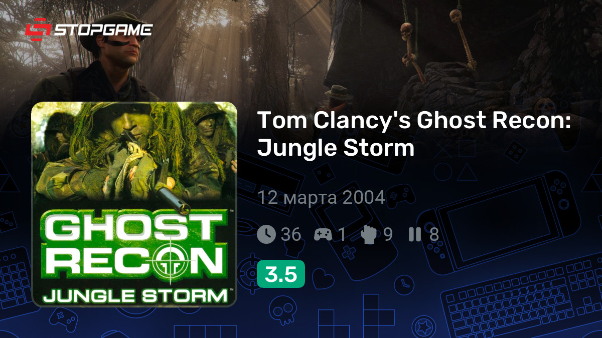 Tom Clancy's Ghost Recon: Jungle Storm (Ghost Recon: Jungle Storm ...