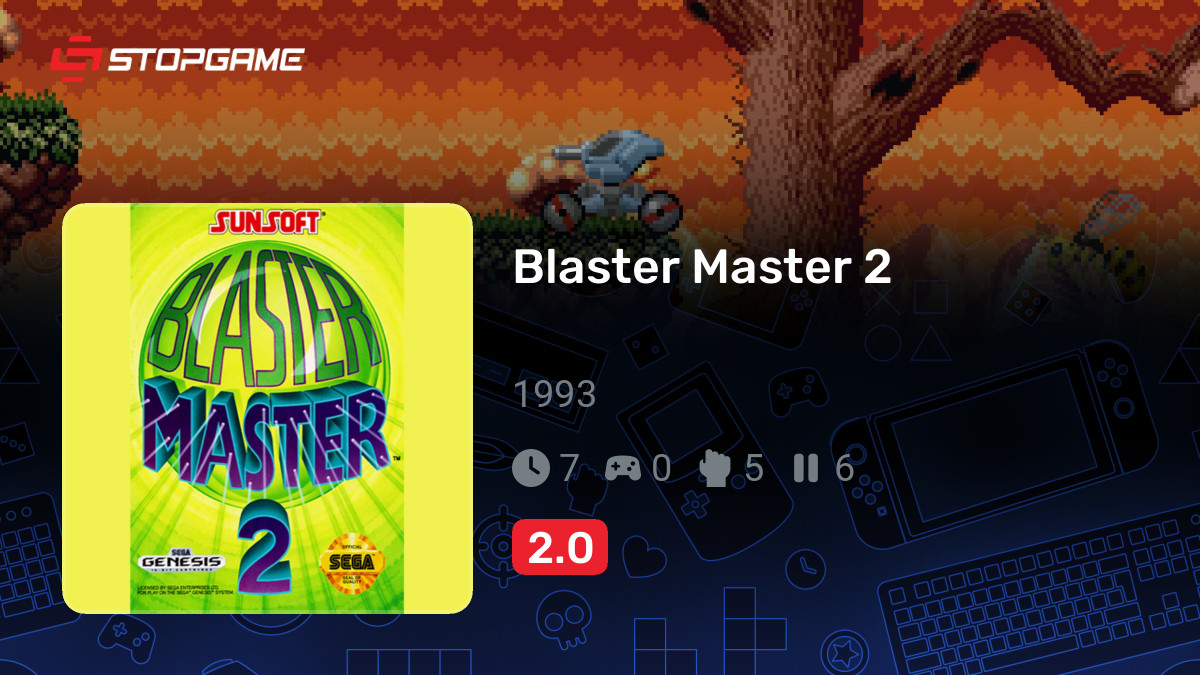 Blaster Master 2 — обзоры и отзывы, описание, дата выхода, официальный ...