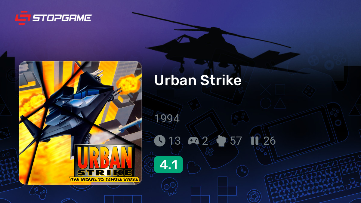 Urban Strike — обзоры и отзывы, описание, дата выхода, официальный сайт игры, системные ...