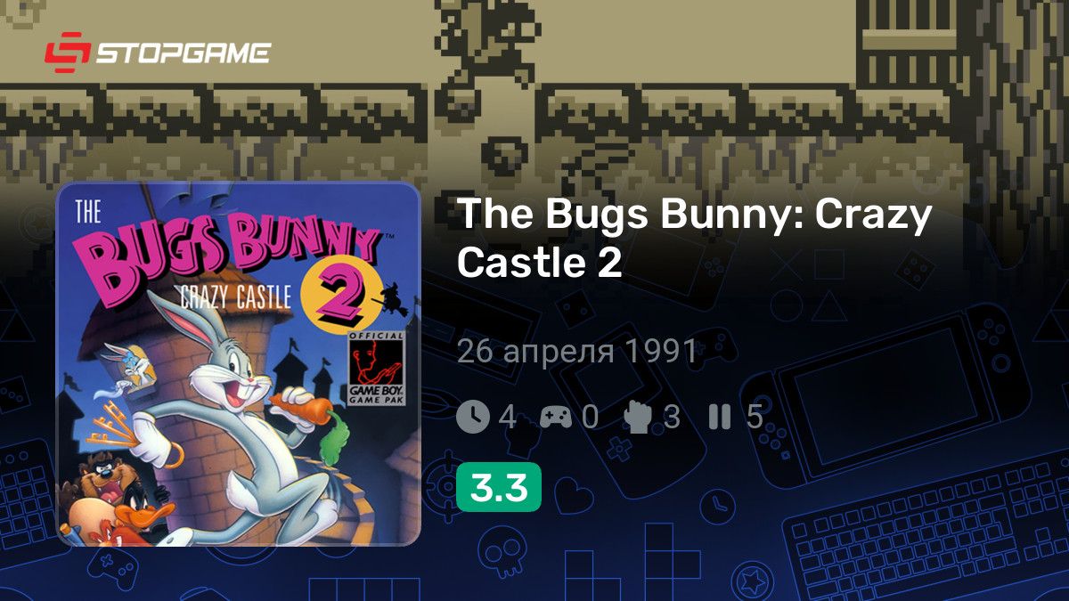Подборки с игрой The Bugs Bunny: Crazy Castle 2 | StopGame