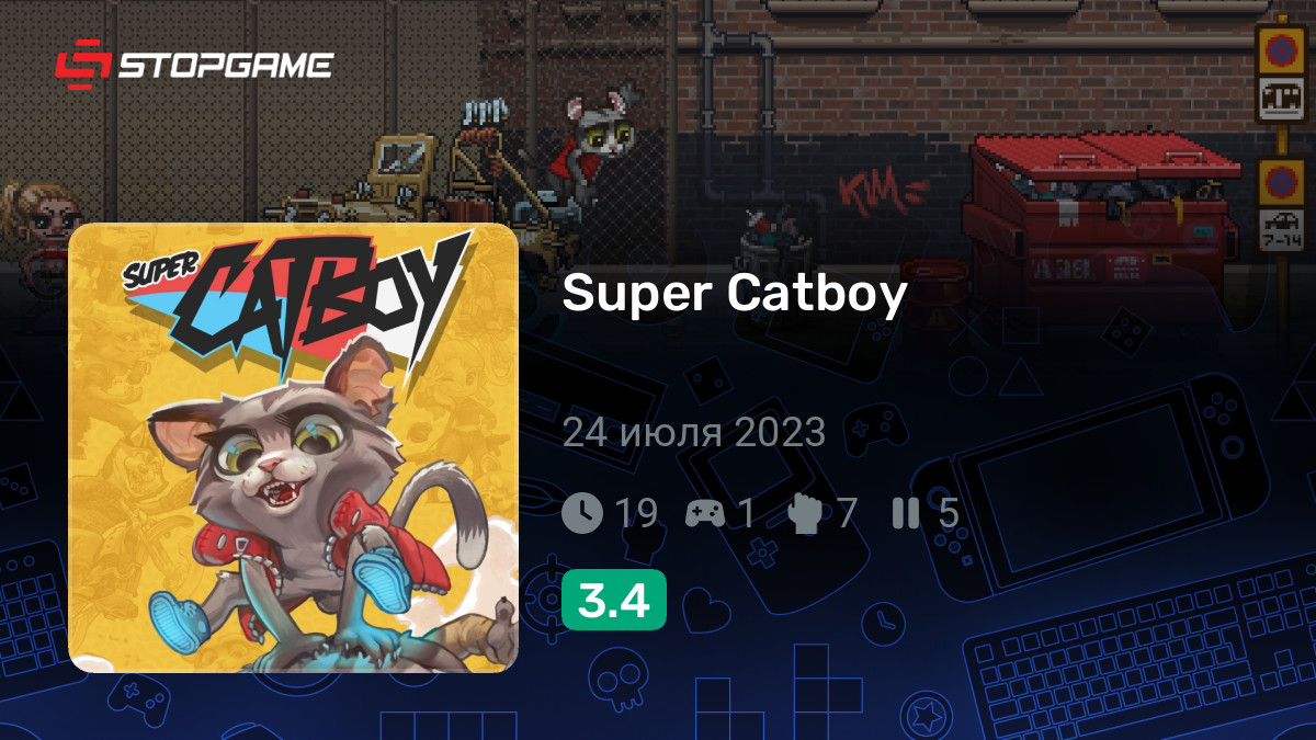 Super Catboy — обзоры и отзывы, описание, дата выхода, официальный сайт ...