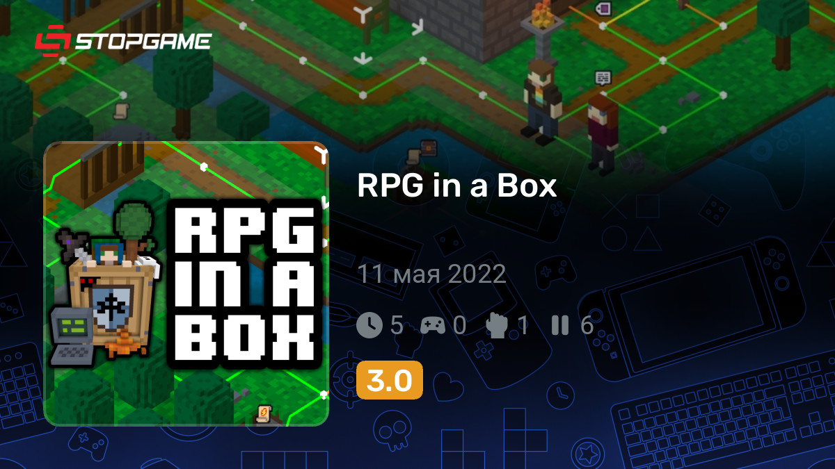 RPG in a Box — обзоры и отзывы, описание, дата выхода, официальный сайт игры, системные ...