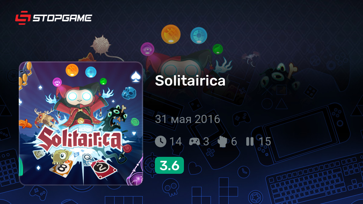 Solitairica — обзоры и отзывы, описание, дата выхода, официальный сайт ...