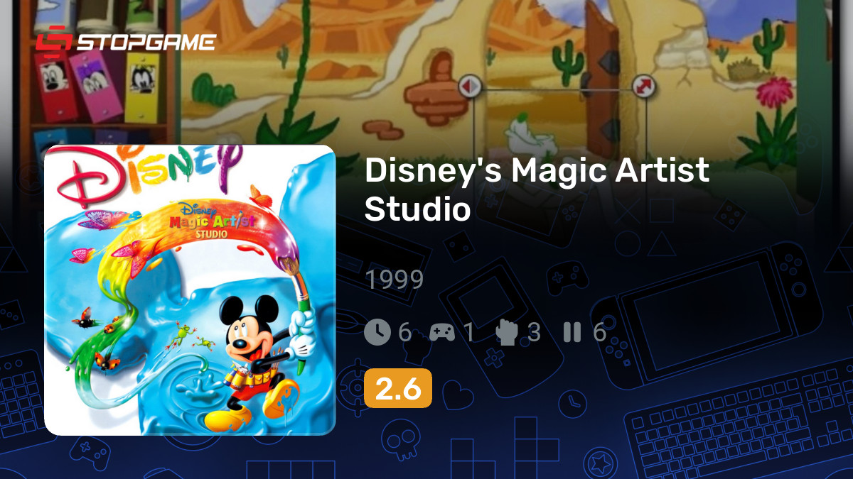 Disney's Magic Artist Studio — обзоры и отзывы, описание, дата выхода ...
