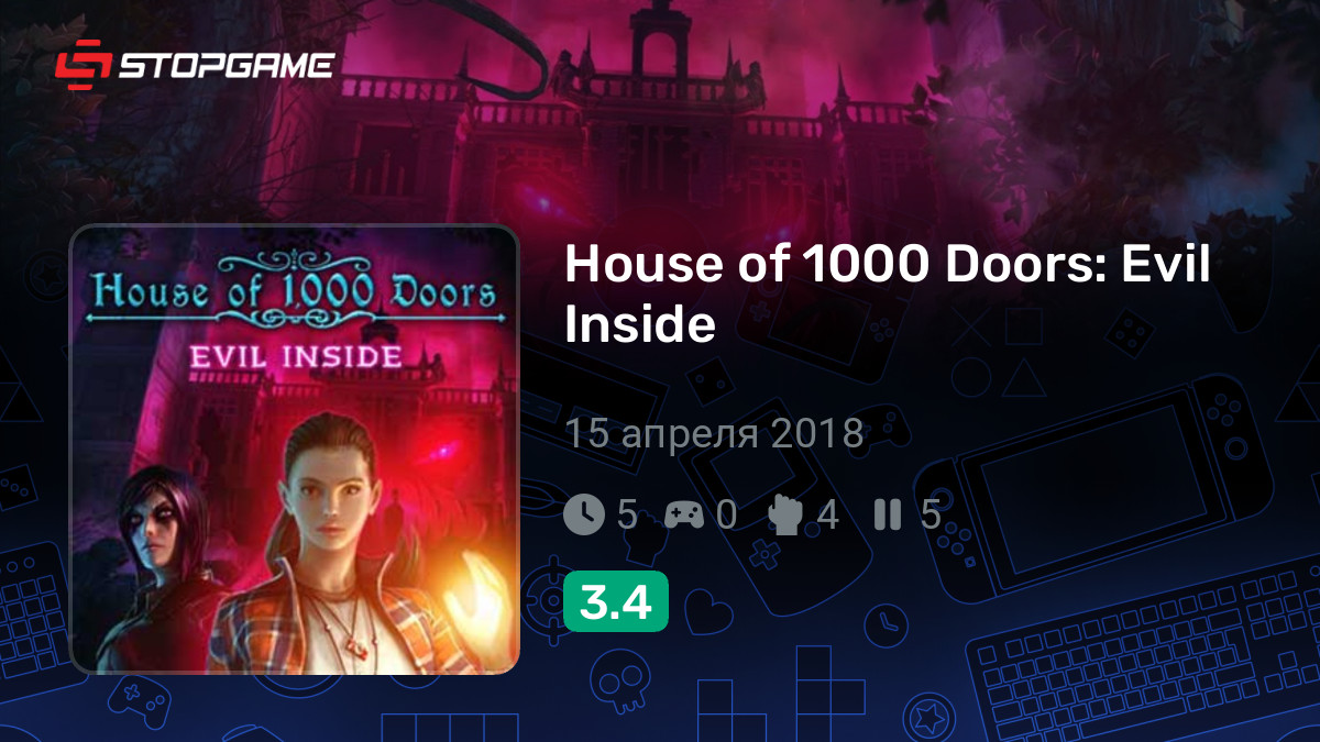 Скриншоты игры House of 1000 Doors: Evil Inside — галерея, снимки экрана | StopGame