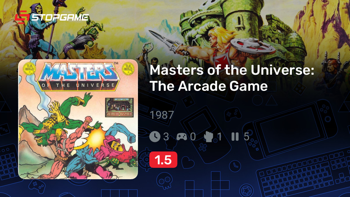 Подборки с игрой Masters of the Universe: The Arcade Game | StopGame
