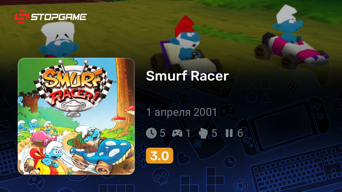 Smurf Racer (3, 2, 1 Smurf! My First Racing Game) — обзоры и отзывы ...
