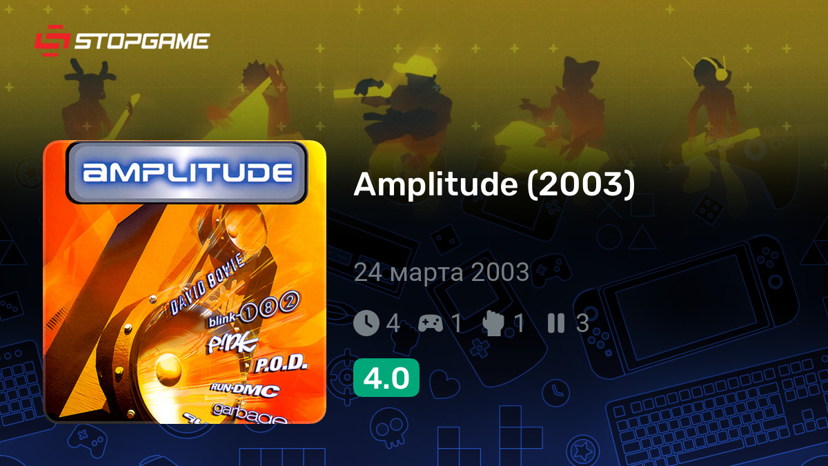 Amplitude (2003) — обзоры и отзывы, описание, дата выхода, официальный ...