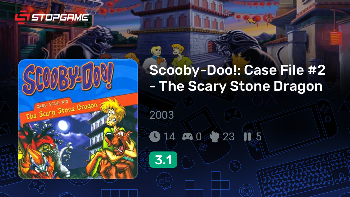 Подборки с игрой Scooby-Doo!: Case File #2 - The Scary Stone Dragon ...
