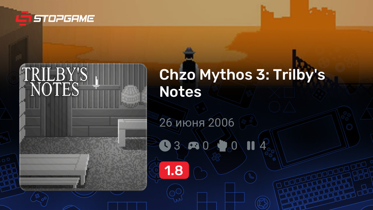 Chzo Mythos 3: Trilby's Notes — обзоры и отзывы, описание, дата выхода ...