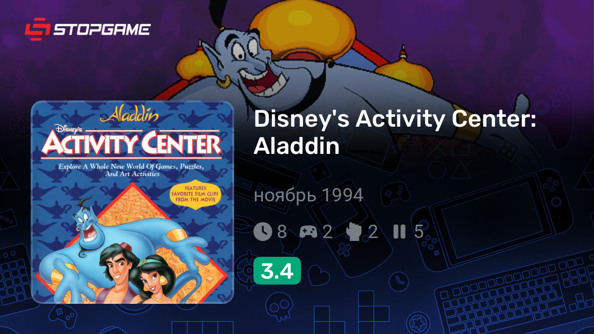 Disney's Activity Center: Aladdin — обзоры и отзывы, описание, дата ...