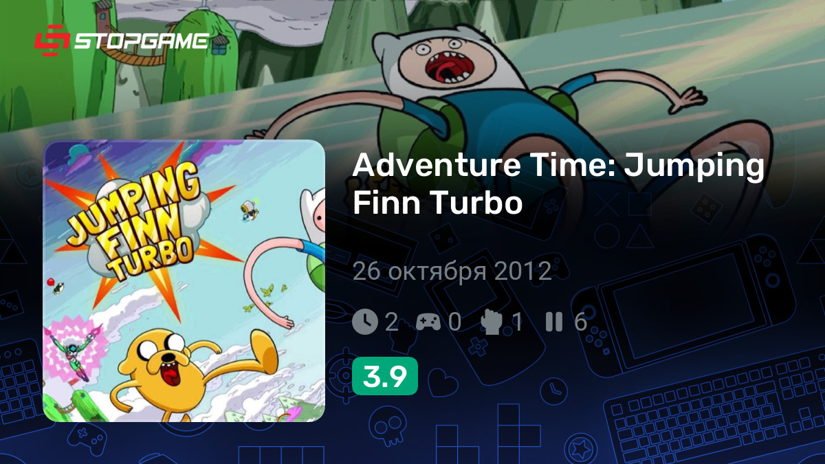 Adventure Time: Jumping Finn Turbo — обзоры и отзывы, описание, дата ...