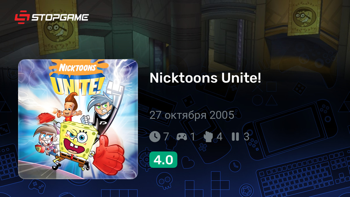 Nicktoons Unite! (SpongeBob SquarePants and Friends: Unite!) — обзоры и ...