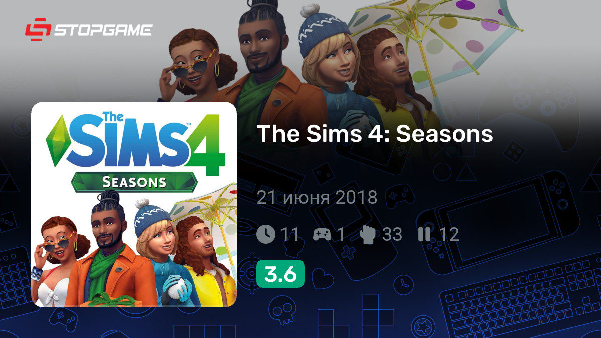 The Sims 4: Seasons — обзоры и отзывы, описание, дата выхода, официальный сайт игры, системные ...
